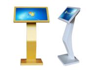 China Golden Color shopping mall kiosk touch screen Kiosk monitor advertising , MAD -215T-P for sale