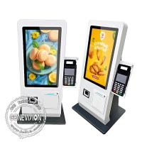 China Desktop Restaurant Monitor Touch Screen Ordering Payment Kiosk for sale