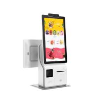 China Touch Screen Payment Kiosk Ordering POS Machine Touch Two Sides Display for sale