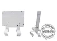 China Dc Powered Tft Wall Mount LCD Display , Lcd Advertising Player Super Market Trolley for sale