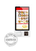 China 32 Inch Interactive Self Service Kiosks Metal Ordering Terminal Payment Machine for sale