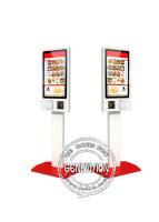 China 32 Inch Interactive Self Service Kiosks Metal Ordering Terminal Payment Machine for sale