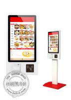 China Cinema 32 Inch Floorstanding Pos Terminal Touch Screen Kiosk Receipt Printer Self Service Kiosk for sale