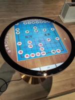 China 23.6 Inch Wifi Digital Signage Round Frame Display Advertising Player high resolution for sale