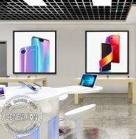 China Square Wifi Digital Signage Display Big Wall Screen With Multi Sizes For Supermarket for sale