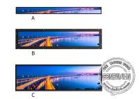 China 23.2 Inch Stretched Lcd Display For Supermarket for sale