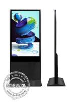 China 55 Inch Touch Screen Kiosk Floor Standing Lcd Android Advertising Player for sale