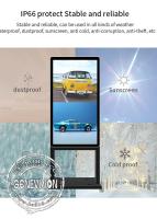 China 32 Inch Outdoor Digital Signage Narrow Bezel Super Slim 4k Resolution for sale