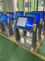 China Windows Standing Base Outdoor Touch Screen Kiosk All In One Face Recognition Monitor for sale