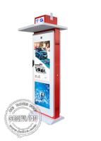 China 3G Smart Road Sign Vertical Digital Signage Bus Stop Ad Player Taxi Station Advertising Standee for sale