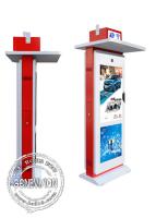 China 3G Smart Road Sign Vertical Digital Signage Bus Stop Ad Player Taxi Station Advertising Standee for sale