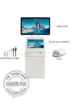 China Wifi Touch Screen Digital Signage , 1920*1080 Advertising Digital Display Double Screens for sale