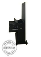 China Wifi Network Touch Screen Kiosk with Printer, Indoor Floor Standing Lcd Advertising Standee Kiosk for sale