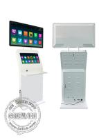China 46+36 In Dual Touch Screen Kiosk Wifi Digital Signage Lcd / Self Sevice Payment Kiosk for sale