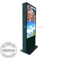China Two Side Lcd Video Displayer Advertising Kiosks Two Display High  Signage for sale