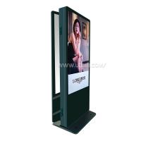 China Two Side Lcd Video Displayer Advertising Kiosks Two Display High  Signage for sale