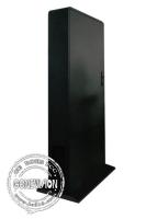 China Free Standing Outside Digital Signage Touchscreen Kiosk Built In Air Conditioning for sale
