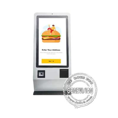 China Desktop Android 24 Inch Touch Screen Self Service Automatic Payment Machine For Restaurant for sale