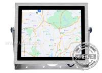 China 17 inch Stainless Steel IP68 Wall Mount Table Standing Touch Screen Waterproof Outdoor Digital Signage for sale