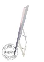 China 43 Portable Entrance Outdoor Digital Signage Advertising Sign Adjustable Viewing Angle Stand for sale