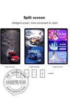 China 15.6inch L shape table advertising screen touch or no touch screen for counter for sale