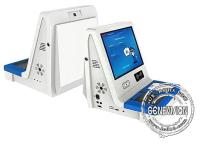 China OCR Optical Character Recognition Device Passport ID Card Recognition Touch Screen Display For Customs Airport Hospital for sale