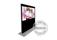 China 65inch Landscape Advertising Screen, Ultra Wide Screen Standee, Wifi Freestanding Digital Signage for sale