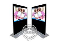 China 65inch Landscape Advertising Screen, Ultra Wide Screen Standee, Wifi Freestanding Digital Signage for sale