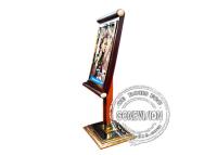 China IP55 Outdoor Reception Area LCD Screen Android Network Advertising Floorstanding Kiosk for Hotel for sale