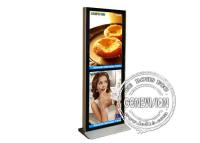 China Automatic Interactive Digital Signage , double lcd Kiosk Signage, advertising totem for sale