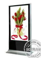 China FCC / SGS Kiosk Digital Signage with 0.74 x 0.74mm Dot Pitch for sale