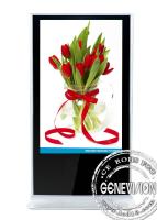 China FCC / SGS Kiosk Digital Signage with 0.74 x 0.74mm Dot Pitch for sale