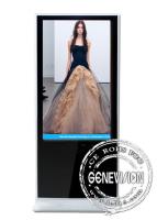 China 47 Inch Kiosk Digital Signage , Stereo LCD Standing Digital Signage for sale