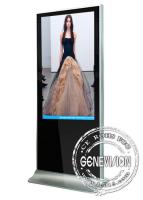 China 47 Inch Kiosk Digital Signage , Stereo LCD Standing Digital Signage for sale
