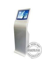 China Slim Touch Screen Kiosk Free Standing , All In One With Panel Screen And Thermal Printer Self-Service Machine for sale
