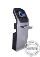 China All In One POS Touch Screen Kiosk 22 Inch ,Floor Standing Style With Thermal Printer for sale