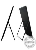 China 43 Inch Android OS Foldable Stand Portable LCD Digital Signage Commercial Display Restaurant Menu Board Ultra Slim Frame for sale