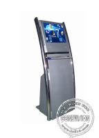 China Interactive 22 Inch Digital Touchscreen Kiosk All In One Floor Standing for sale