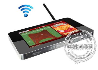 China Full Hd 22 Inch 1680 X 1050 Lcd Advertising Media Player Totem Support Avi / Mp3 / Jpg for sale