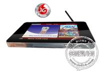 China Full Hd 22 Inch 1680 X 1050 Lcd Advertising Media Player Totem Support Avi / Mp3 / Jpg for sale