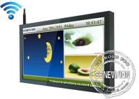 China 55 Inch  Lobby Wifi Digital Signage , 1500 / 1 Lcd Advertising Players High Brightness for sale
