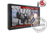 China 55 Inch  Lobby Wifi Digital Signage , 1500 / 1 Lcd Advertising Players High Brightness for sale