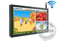 China 55inch Network Wifi Digital Signage, Memory Card Insert and Shockproof Wall Mount LCD Display for sale