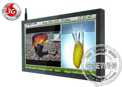 China 16.7M Color 42 inch wifi digital Signage with DMB Software System Wall Mount LCD Display for sale