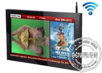 China Real Color Wifi Digital Signage Screens With Flow Subtitles , 8ms Responsive Time for sale