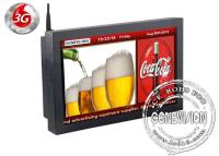 China 110V - 240V AC Advertising Wifi Digital Signage Displays With Format Sd Card for sale