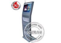 China 15inch Touch Screen Interactive Kiosk Newspaper Stand Kiosk support 3G, WIFI Internet Connection for sale