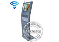 China 19 inch WIFI Magazine Holder 3G Digital Signage Kiosk Android Totem with Book Holder for sale