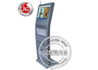 China 19 inch WIFI Magazine Holder 3G Digital Signage Kiosk Android Totem with Book Holder for sale