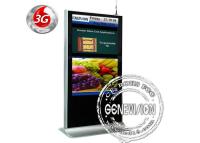 China 600cd/m2 Brightness Network LAN / Wifi / 3G LCD Network Screen for sale